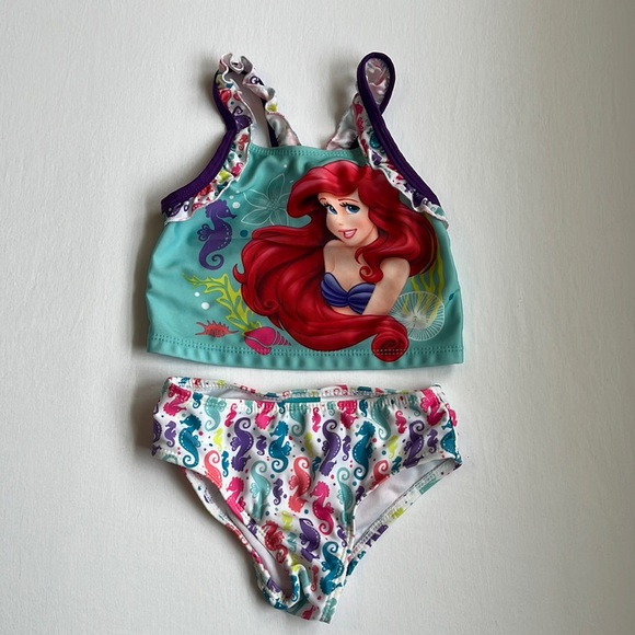Disney | Swim | 2piece Disneys The Little Mermaid Ariel Bathing Suit ...